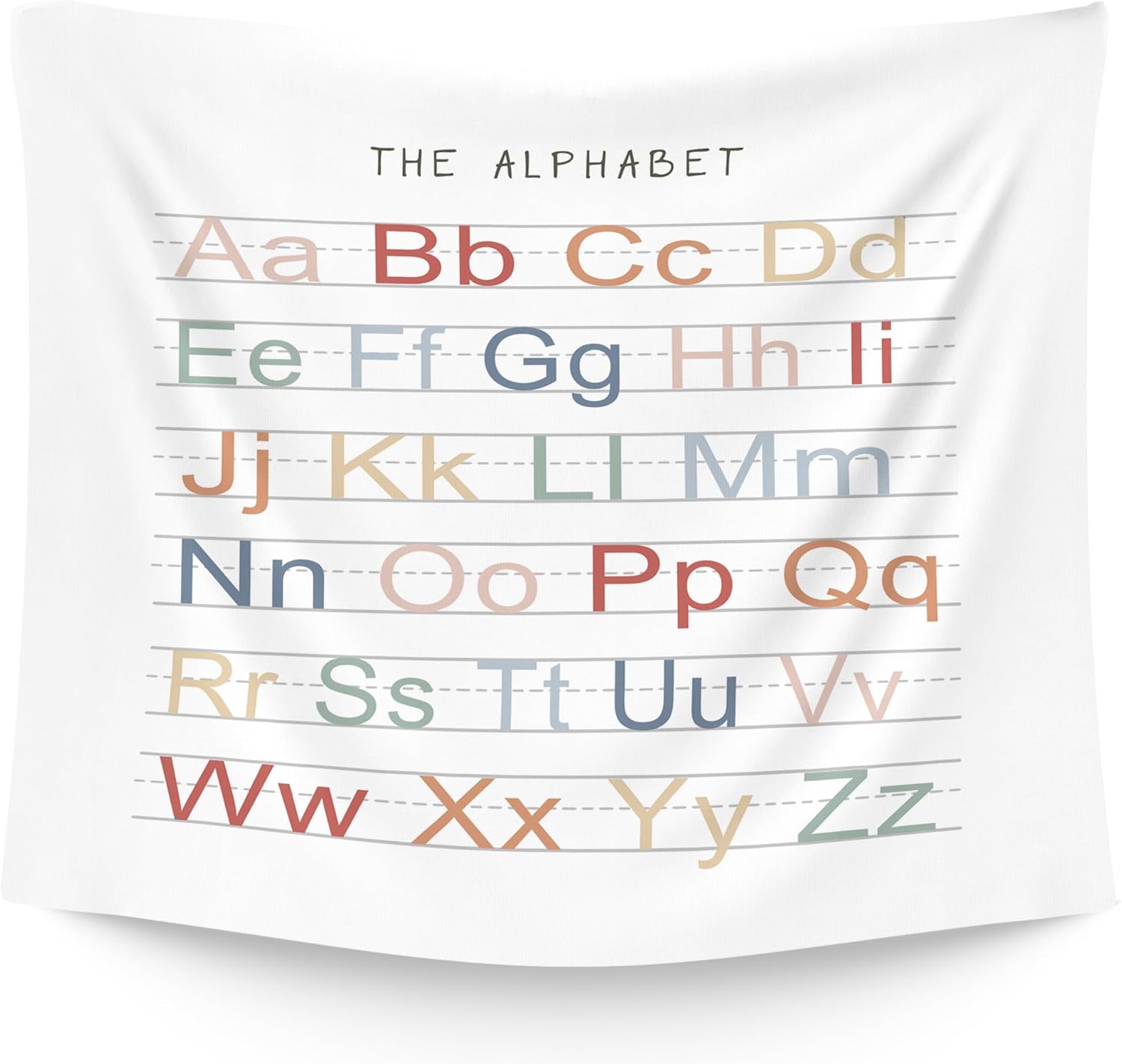 Amazon.com: JNPOG Boho Alphabet Classroom Hanging Wall Tapestry, Boho ...