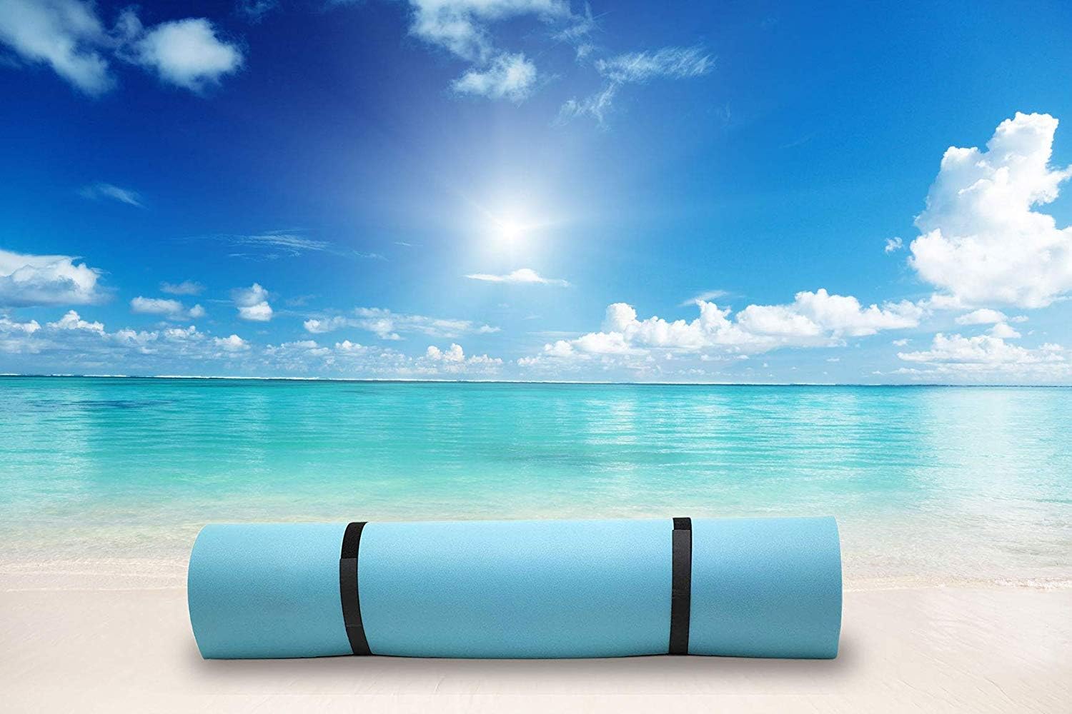 Amazon.com: Blue Layer Floating Water Pad 9 x 6 Water Sports Mat Float ...