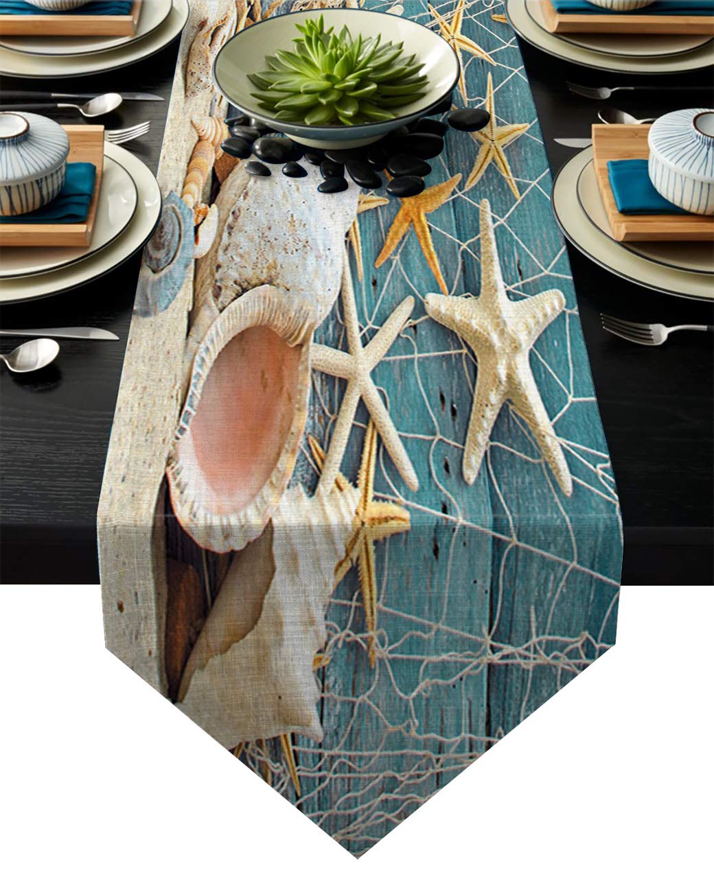 Blue Starfish Platter