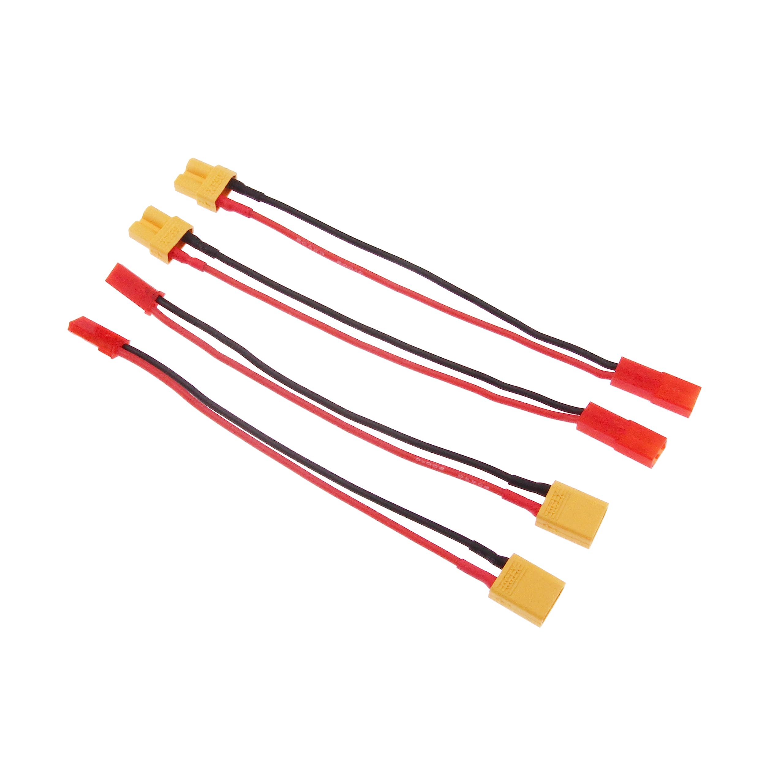 Amazon.com: rflaueo 4pcs JST to XT30 Male Female RC Connector Adapter ...