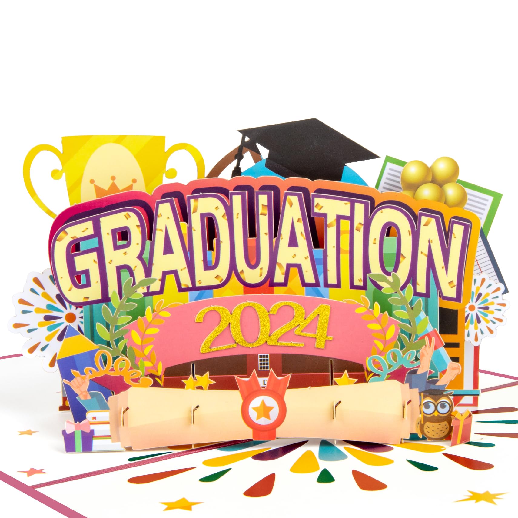 Graduation Card Art Grandson Graduation Card Sentiments Sparkly