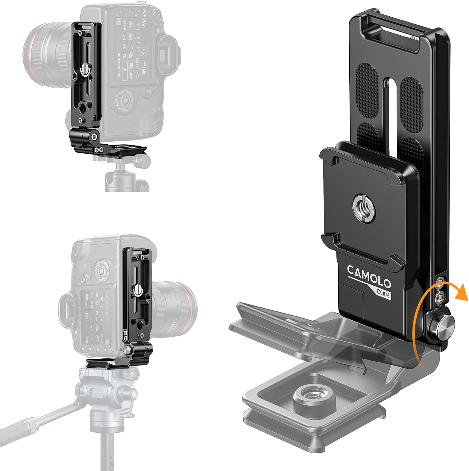 Amazon.com : Leaplumin Foldable DSLR Camera L Bracket，Lightweight ...