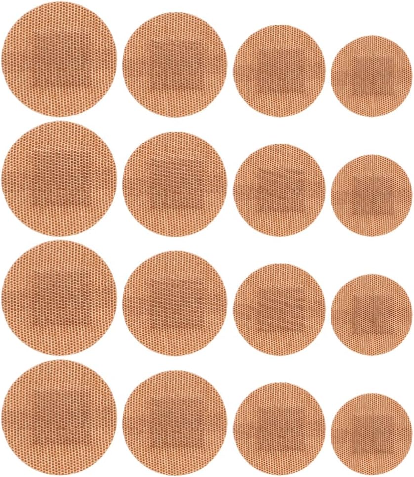 Veemoon Small Round Plasters, 100pcs Fabric Spot Plasters Breathable ...