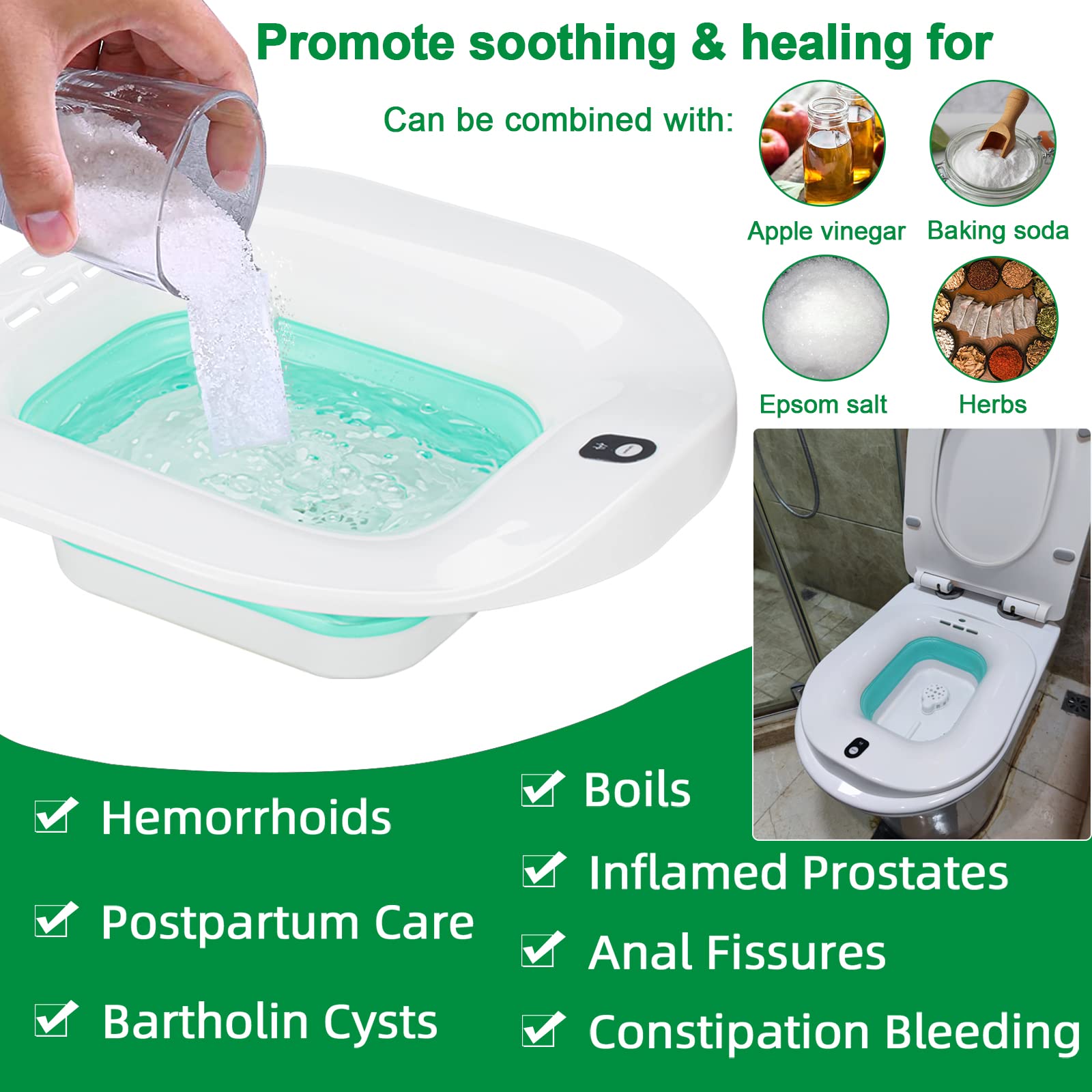 Using A Sitz Bath Sitz Bath