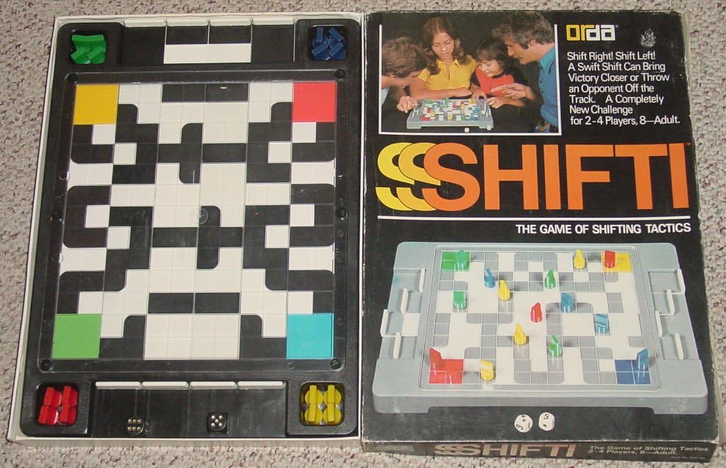 Amazon.com: Shifti Board Game - For 2-4 Players, 8 Years to Adult ...