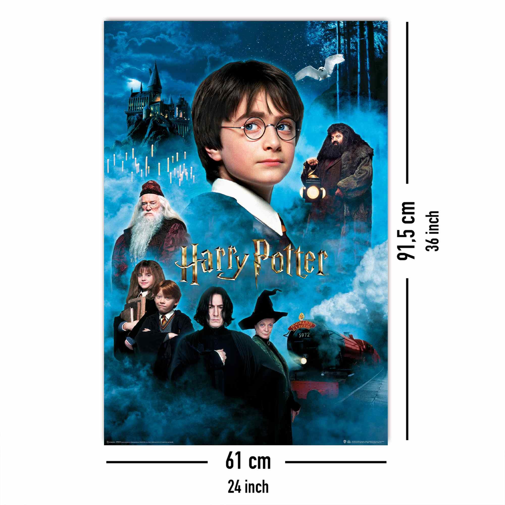 Harry Potter 1 Poster Harry Potter Poster By Minalima Undesirable