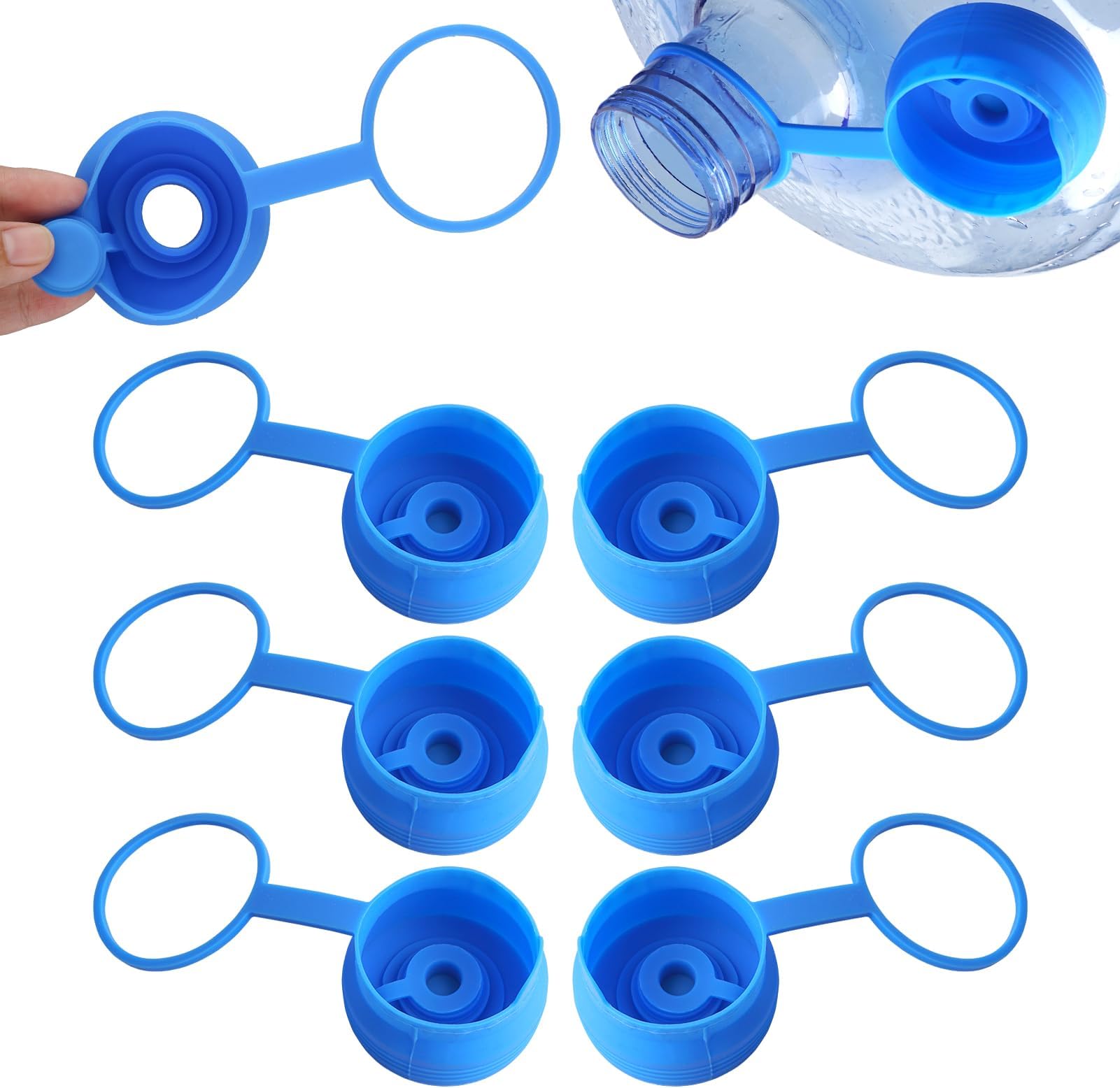 Amazon.com: 5 Gallon Water Jug Cap, 3 & 5 Gallon Water Bottle Caps Pack ...