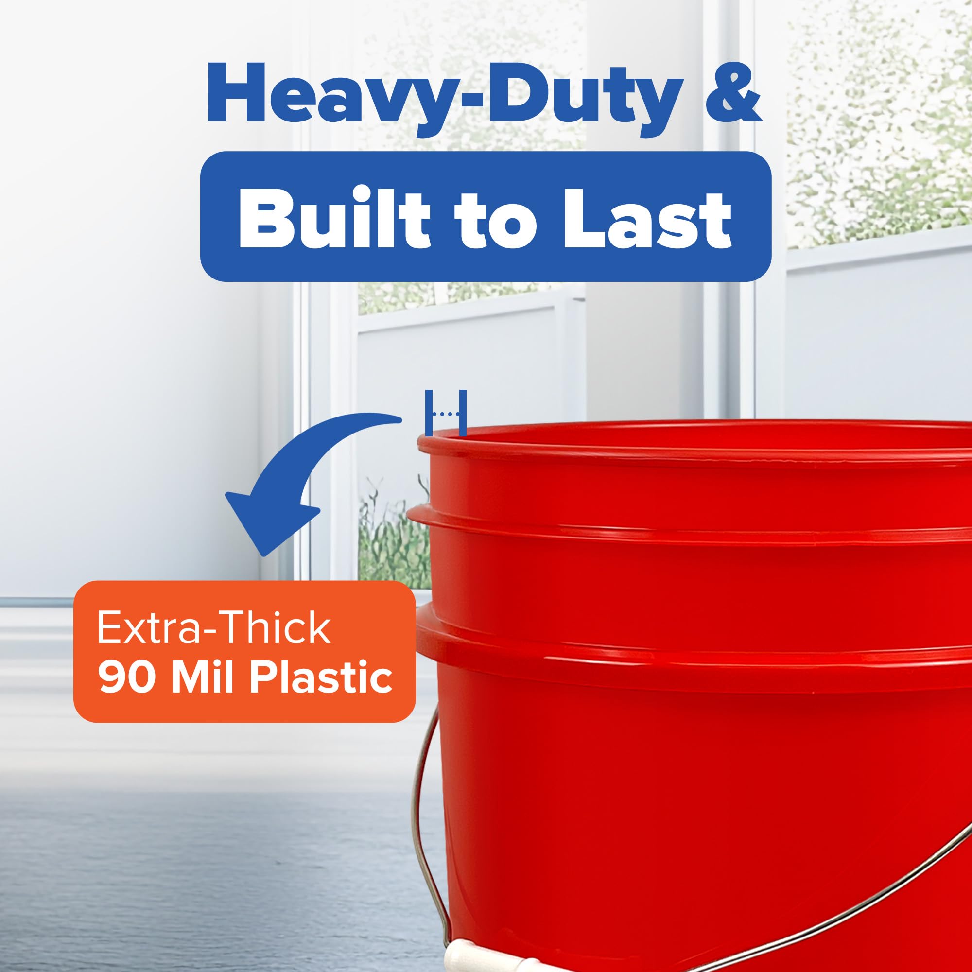 Five Gallon Bucket Clip Art Amazon.com: 5 Gallon Bucket Only | Made In