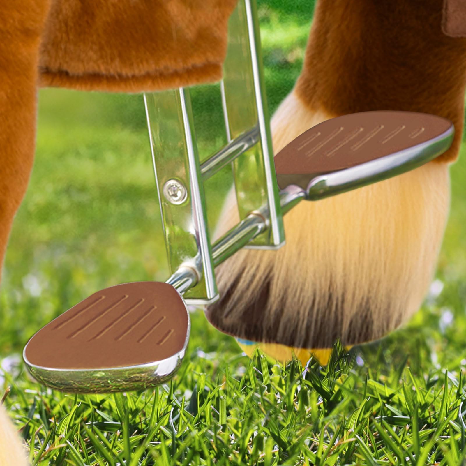 Snapklik.com : Official Ride On Brown Horse Toys Walking Horse No ...