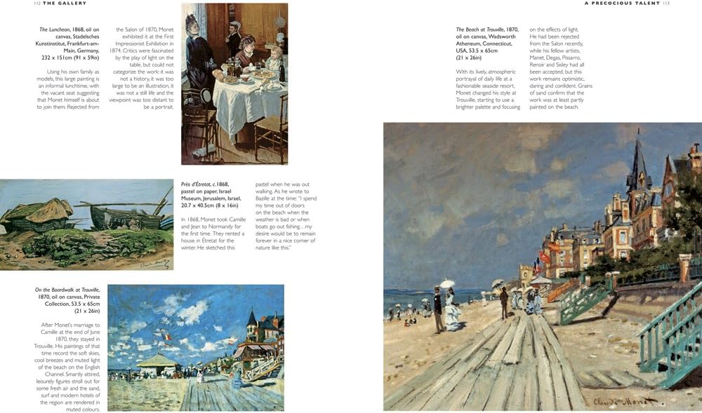 Monet: His Life and Works in 500 Images: An Illustrated Exploration of ...