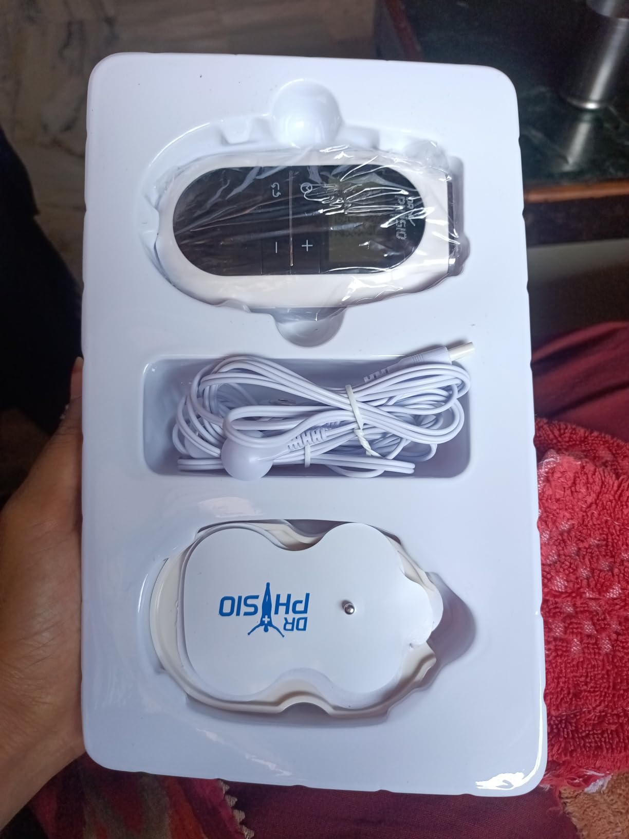 Dr Physio Electrical Nerve Stimulation Pulse Massager Digital Massage ...