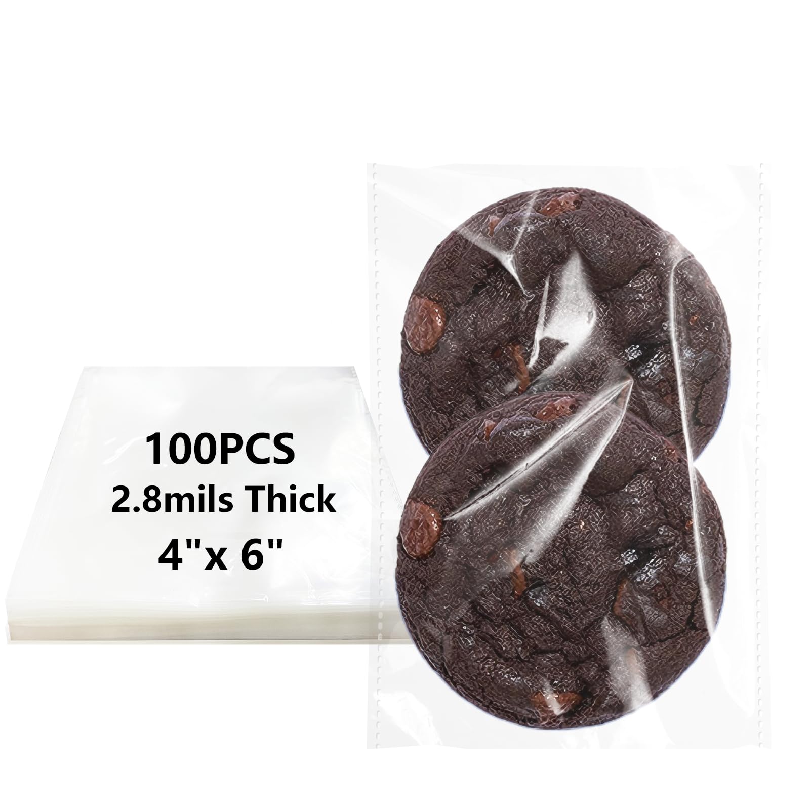 Snapklik.com : DaTpuik 4x6 Inches 100 Pcs Self Sealing Cellophane Bags ...