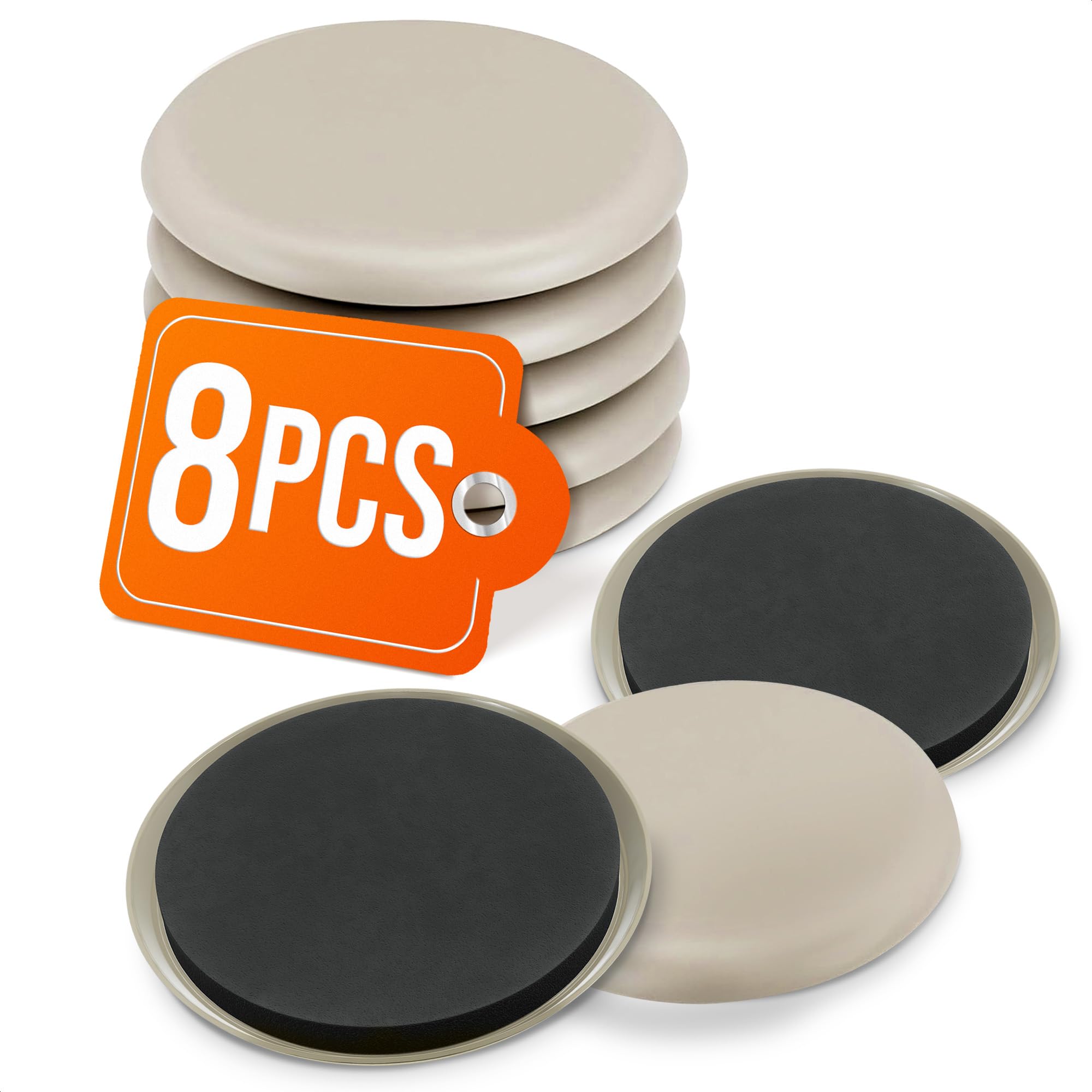 Amazon.com: 8Pcs Furniture Sliders for Carpet - Furniture Movers ...