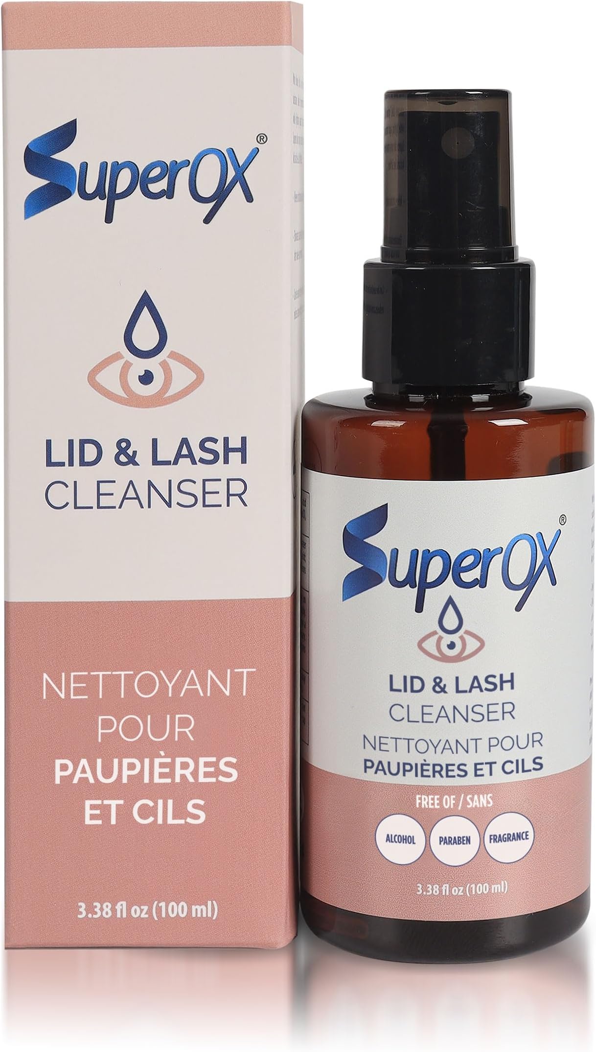 Amazon.com: PURE & CLEAN Daily Lid Cleanse and Lid Prep .01% ...