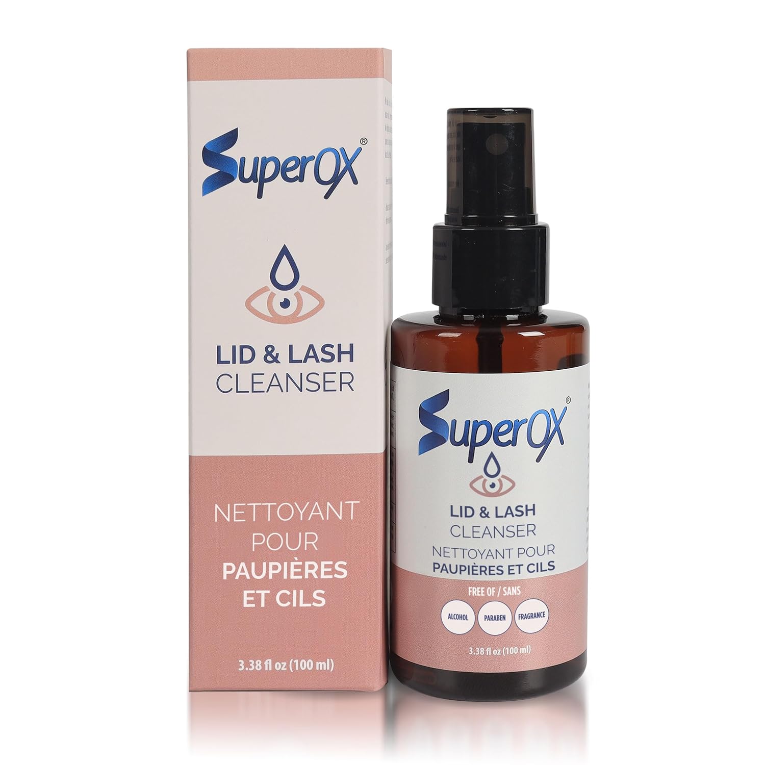 Amazon.com: Superox Hypochlorous Acid Spray For Face - Natural Eyelid ...
