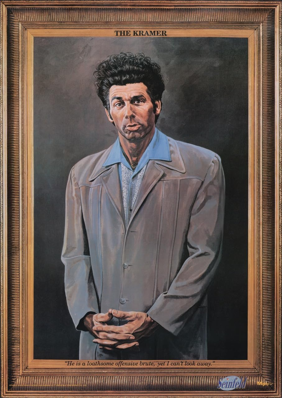 Amazon.com: Trends International Seinfeld - Kramer Canvas Wall Poster ...