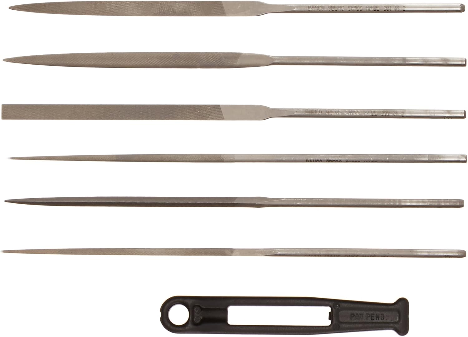 Bahco 2-470-14-2-0 Cut 2 Needle File, Multi-Colour : Amazon.co.uk: DIY ...