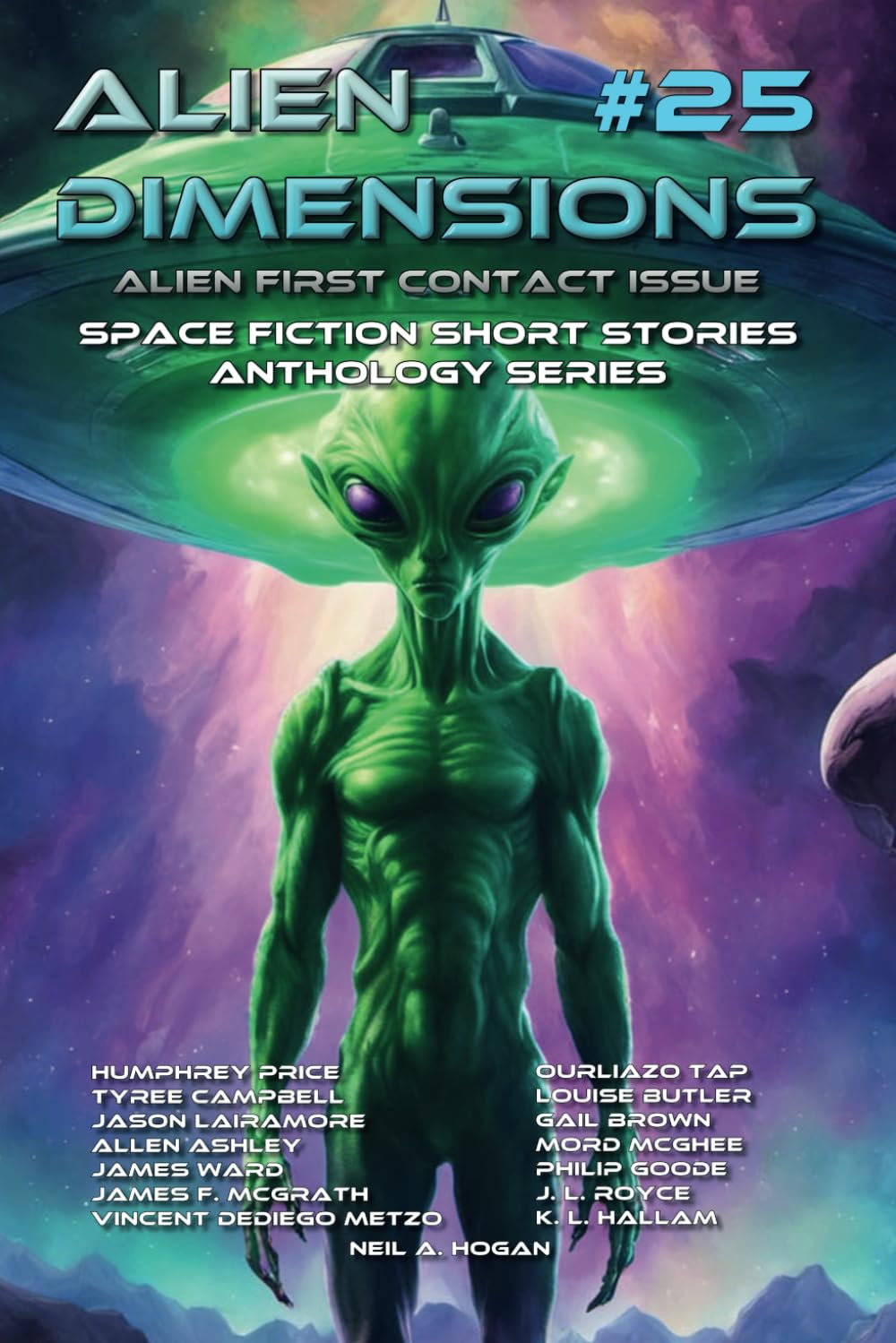 Alien Dimensions #25: Alien First Contact Issue: Space Fiction Short ...