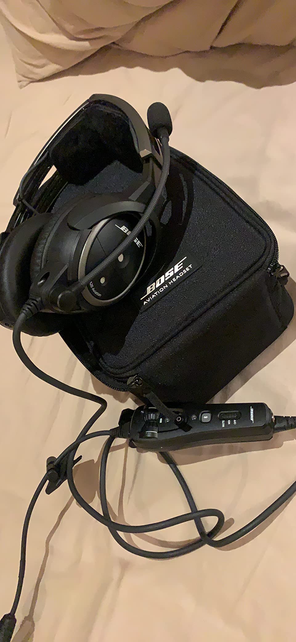 $66/mo - Finance Bose A20 Aviation Headset with Bluetooth Dual Plug ...