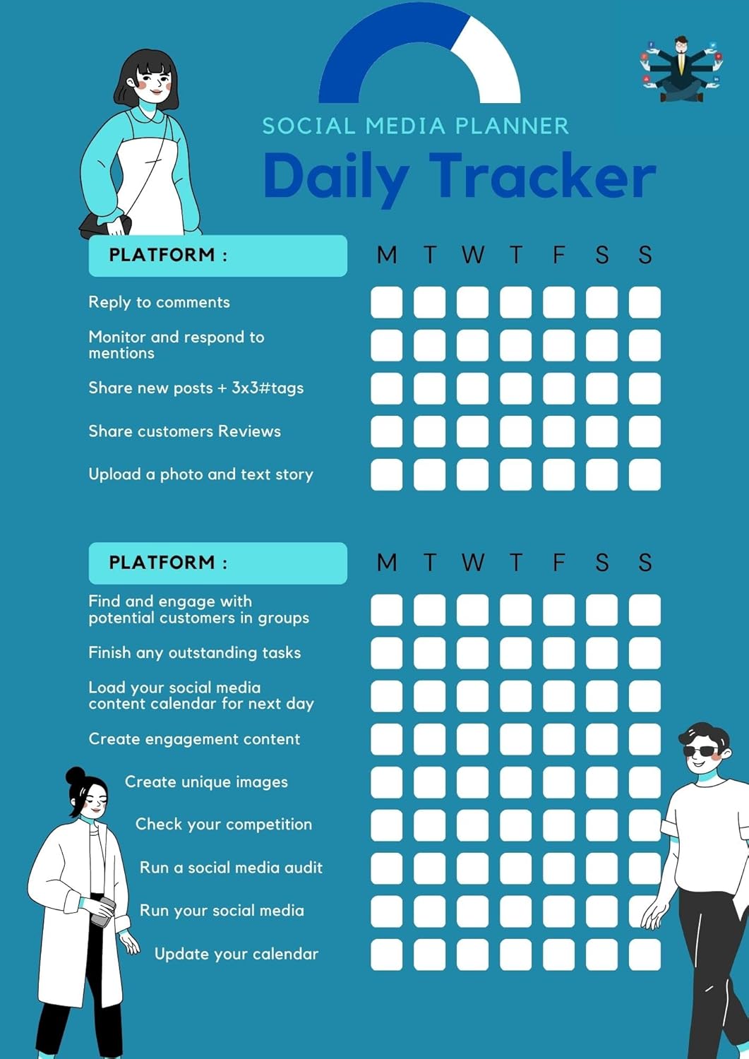 Amazon.com: 2023 Social Media Content Planner & Guide: Daily, Weekly ...