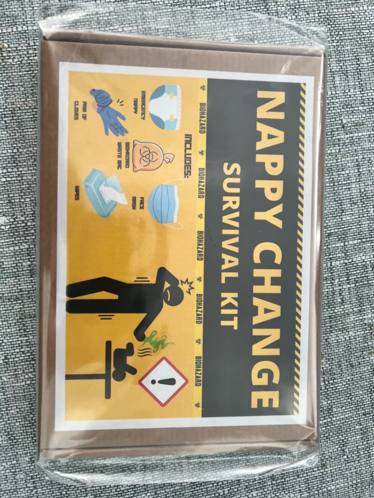 Nappy Change Survival Kit | Funny | Joke Gift | Fathers Day | New ...