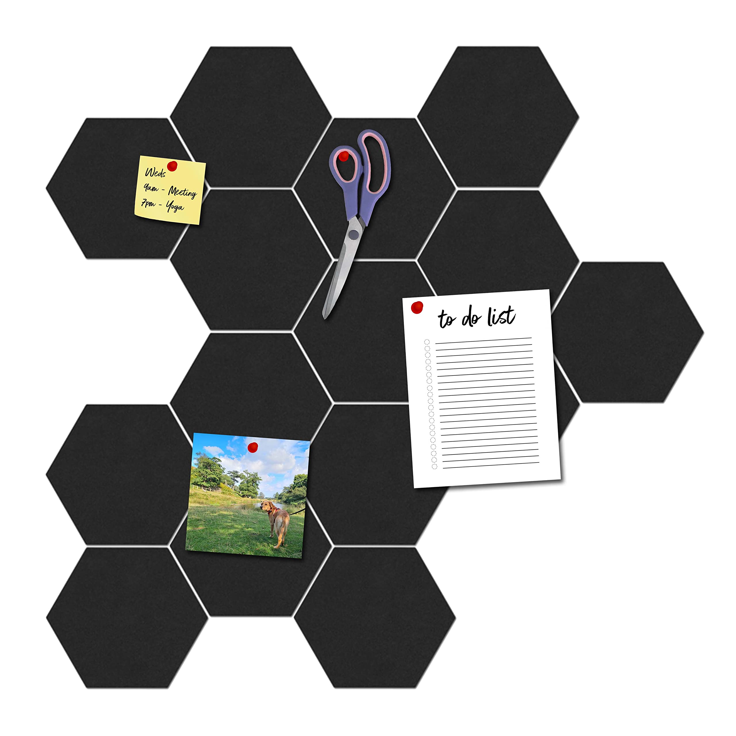 Buy 15 Pack 7 X 8 X 3 8 New Version Durable Rubber Hexagon Bulletin Buy 15 Pack 7 X 8 X 3 8 New Version Durable Rubber Hexagon Bulletin