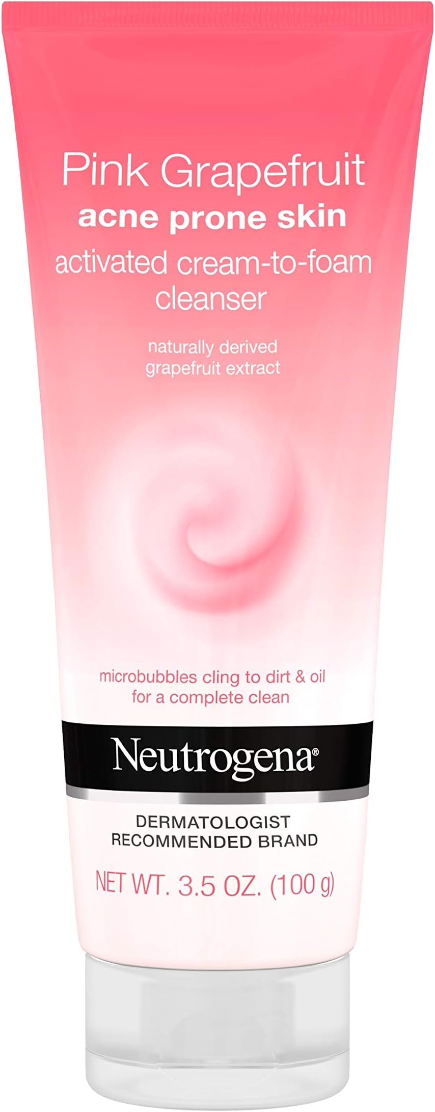 Amazon.com: Neutrogena Pink Grapefruit Activated Cream-to-Foam Acne ...