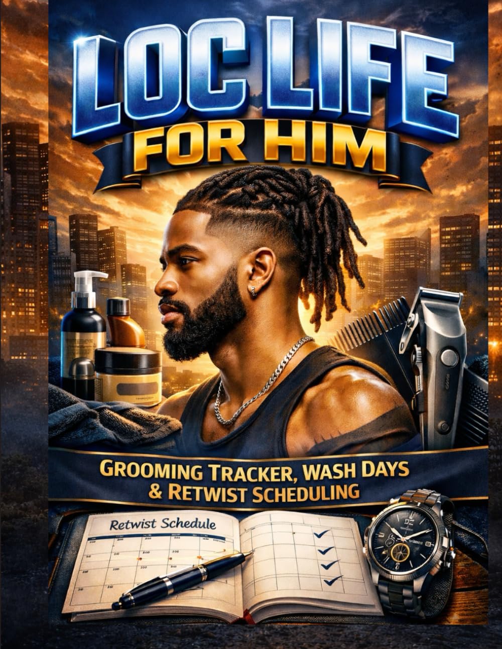 Loc Life for him: Grooming Tracker, Wash Days & Retwist Scheduling: A ...