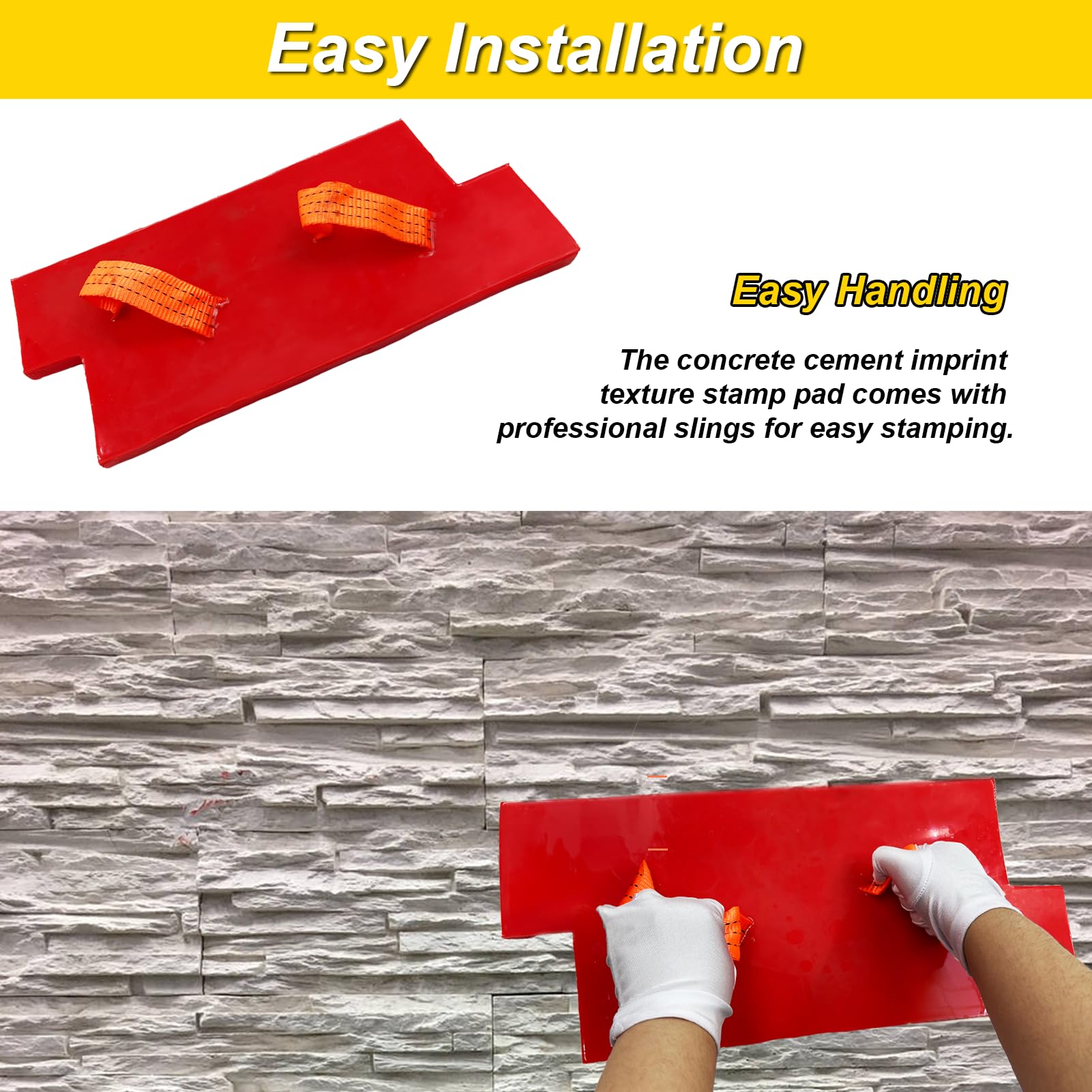Concrete Mold Realistic Slate Texture Concrete Stamps Concrete Texture ...