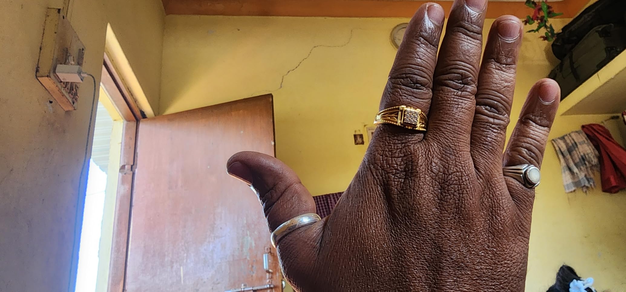 Buy CHAKRADHARI 99% Pure Silver Ring Challa for Men and Women as per ...