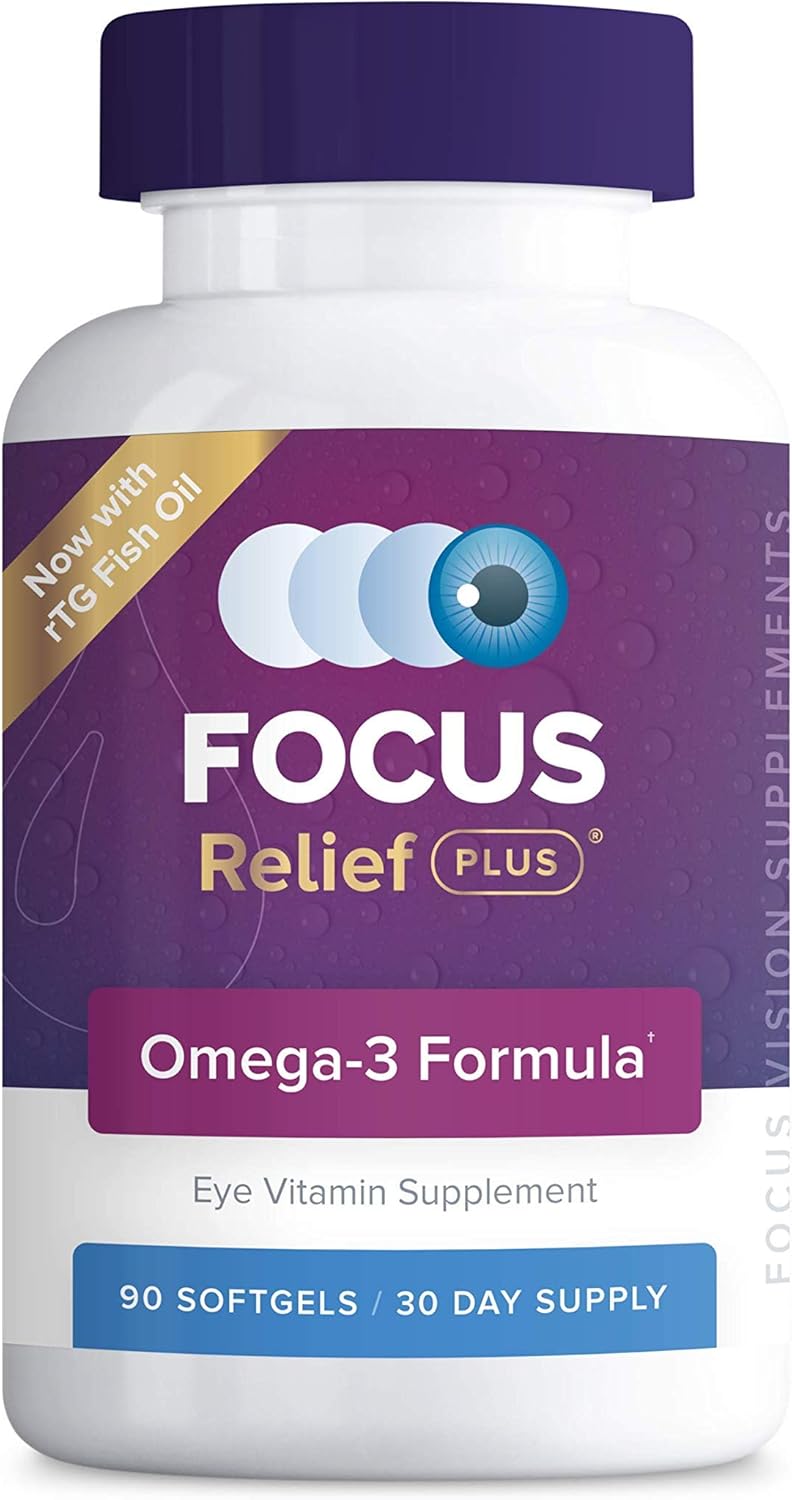 Amazon.com: Focus Relief Plus Dry Eye Formula (90 ct. 30 Day Supply ...