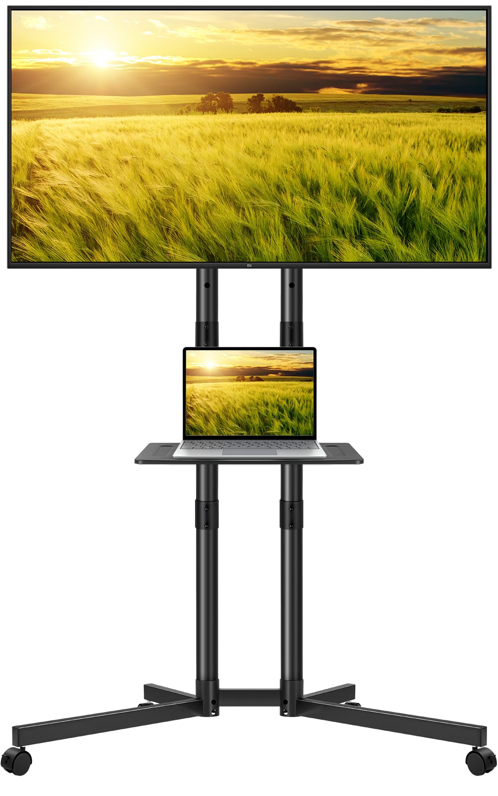 Snapklik.com : KKTONER Mobile TV Cart For 32 To 85-inch LCD LED Flat ...