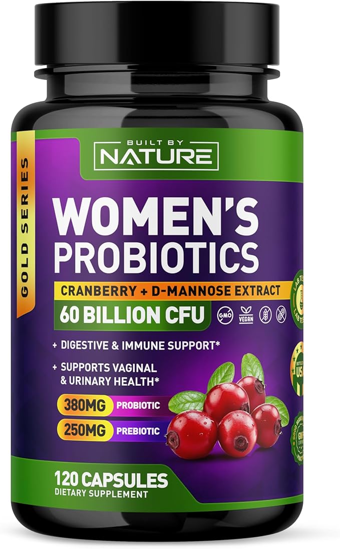 Amazon.com: Probiotics for Women - 60 Billion CFUs, 16 Strains, with ...