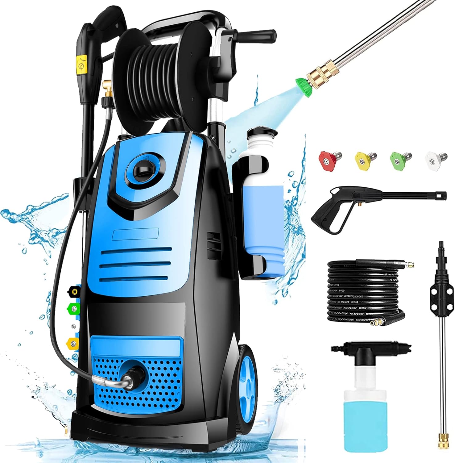 Amazon.com : Electric Pressure Washer, 2.1GPM Professional Electric ...
