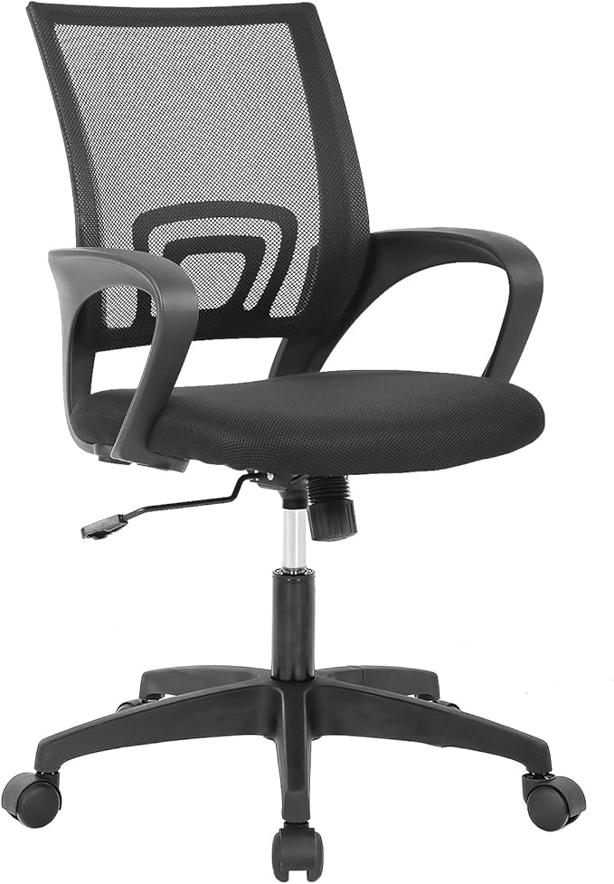 Ruesleag Home Office Chair Ergonomic Mesh Desk Chair Computer PC Chair ...