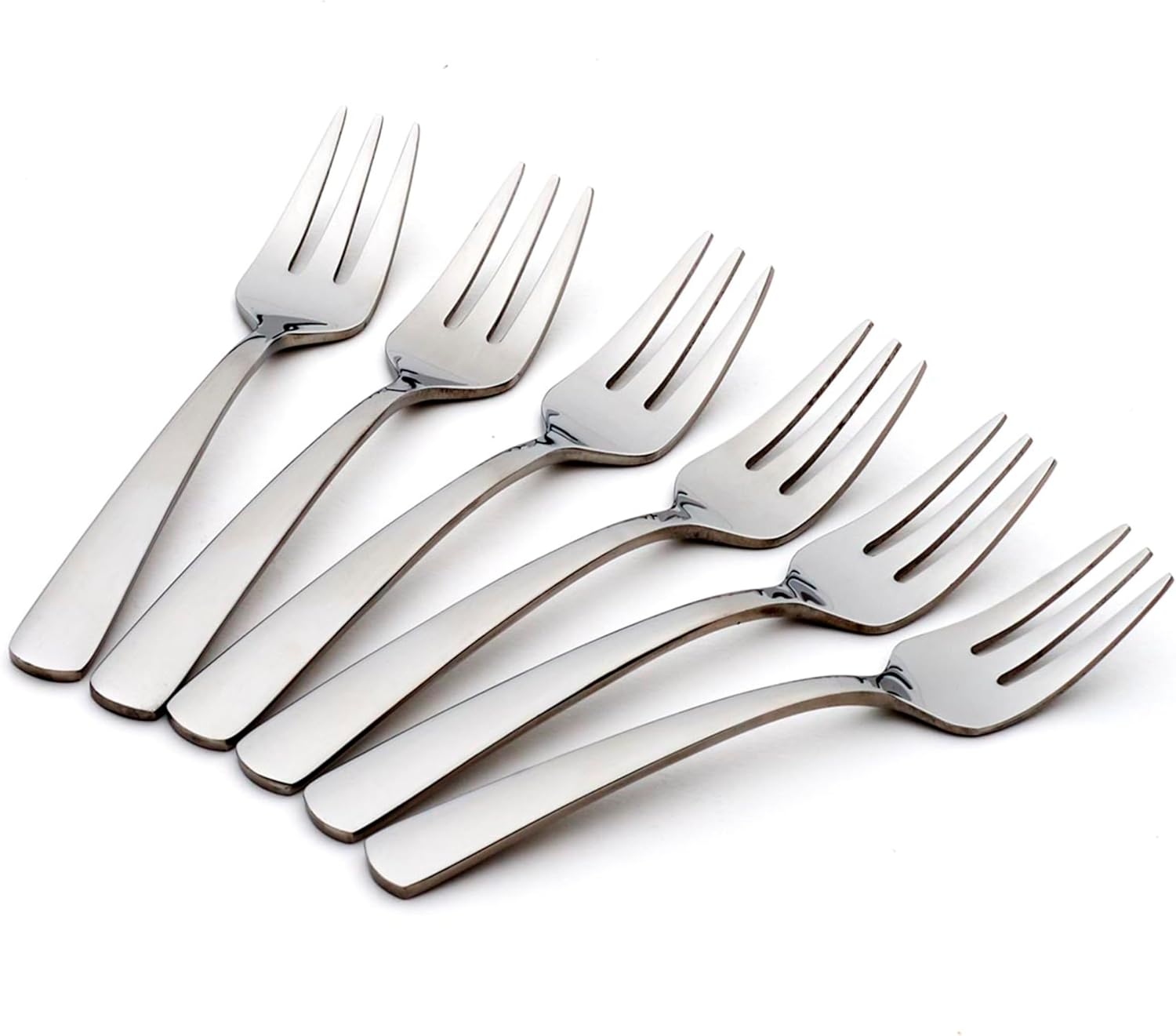 Amazon.com | Oneida Aptitude Everyday Flatware Salad Forks, Set of 6 ...