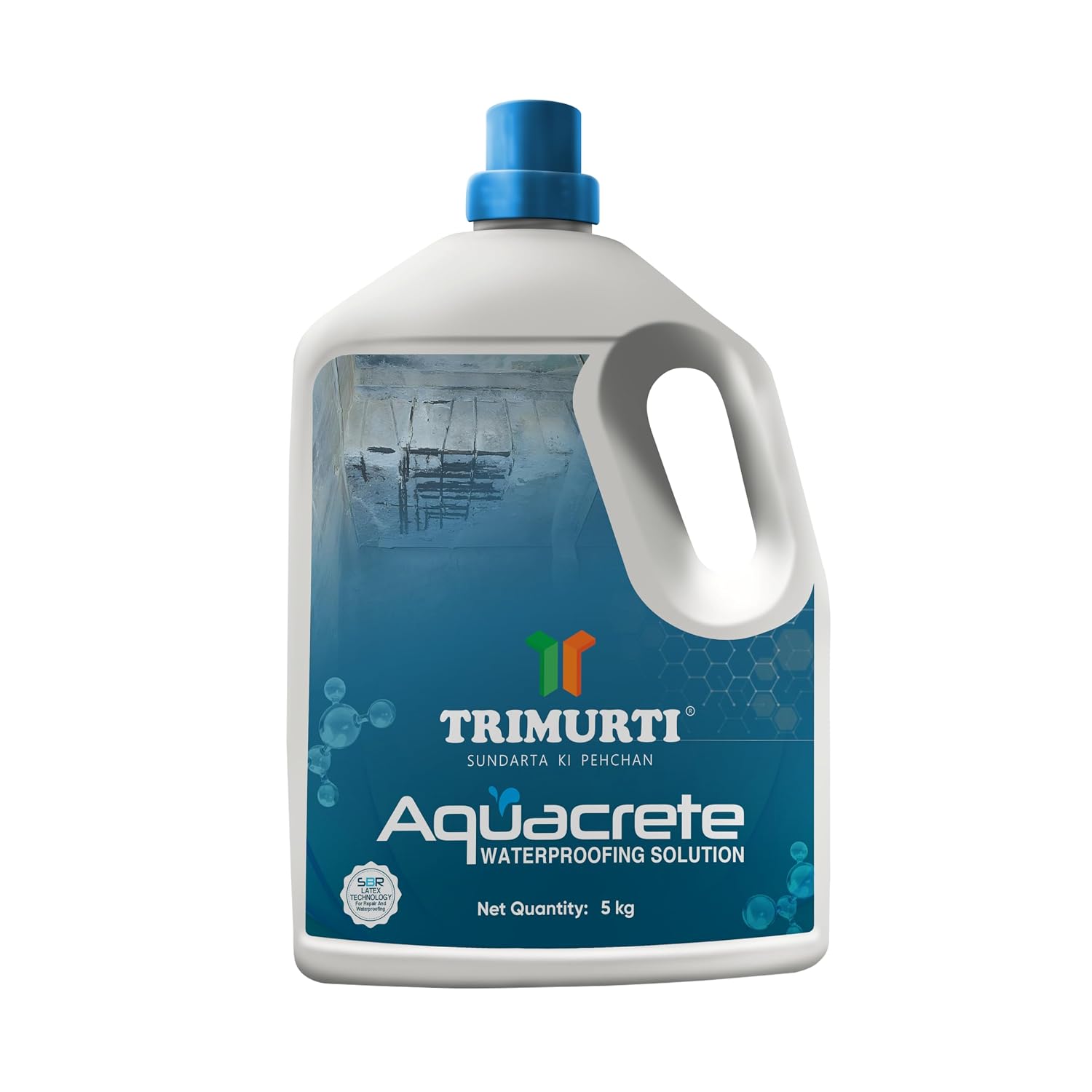 Trimurti Aquacrete Polymer-Based Waterproofing Additive 5 Kg – Repairs ...