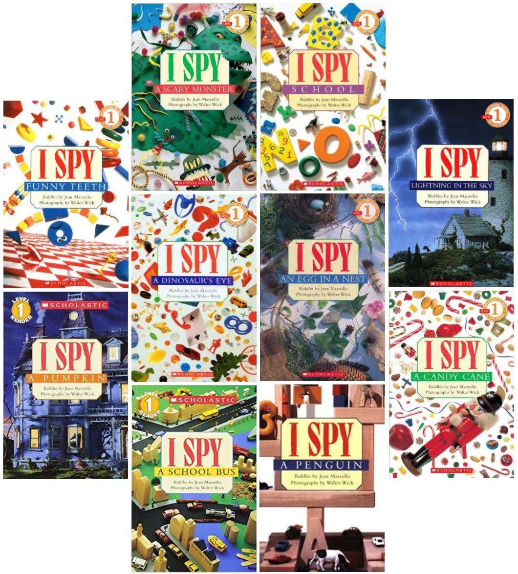 I Spy Readers Complete 10-Book Set: Jean Marzollo: 9780545125741 ...