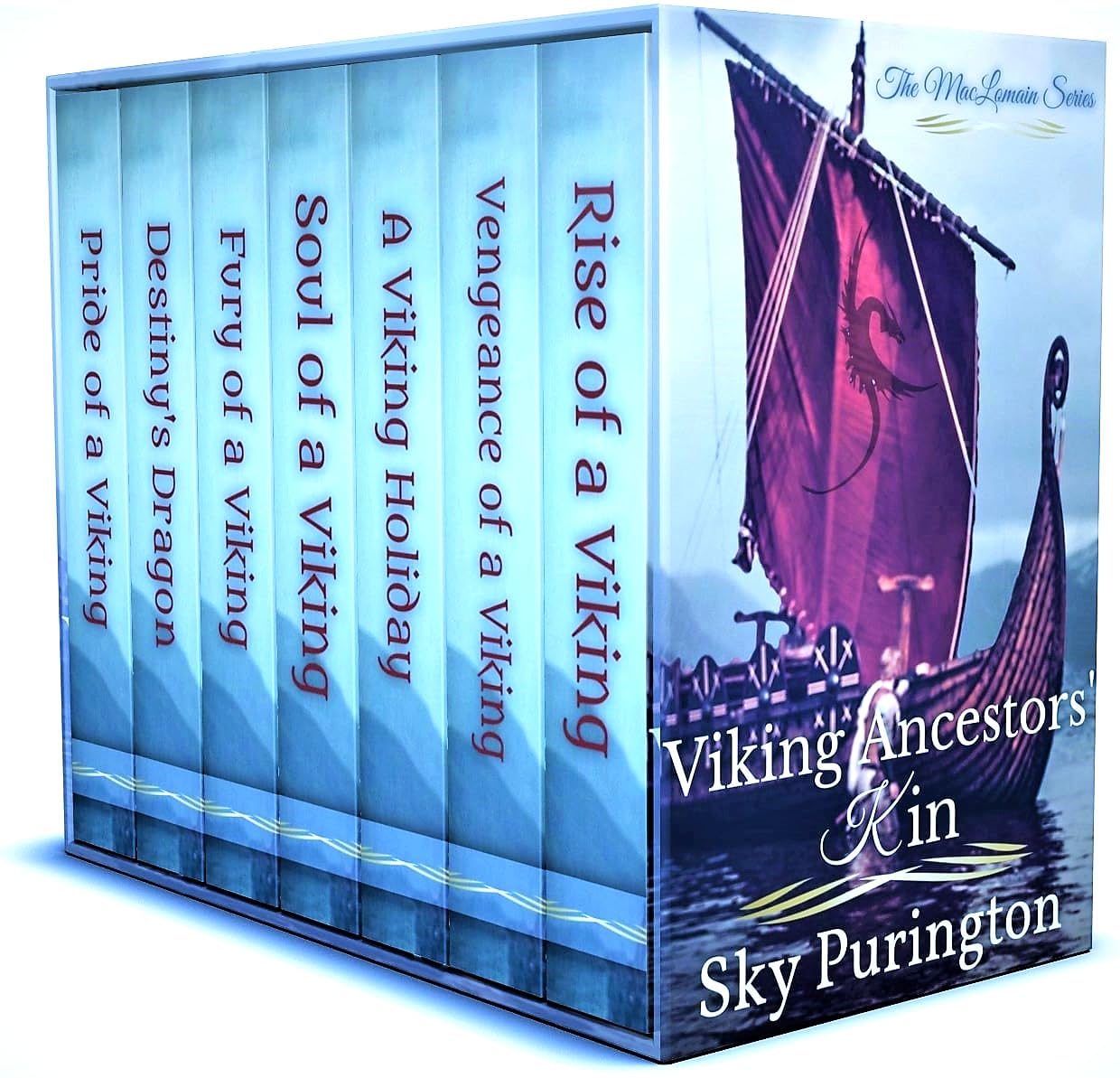 The MacLomain Series: Viking Ancestors' Kin (Books 1-7)- A Time Travel ...