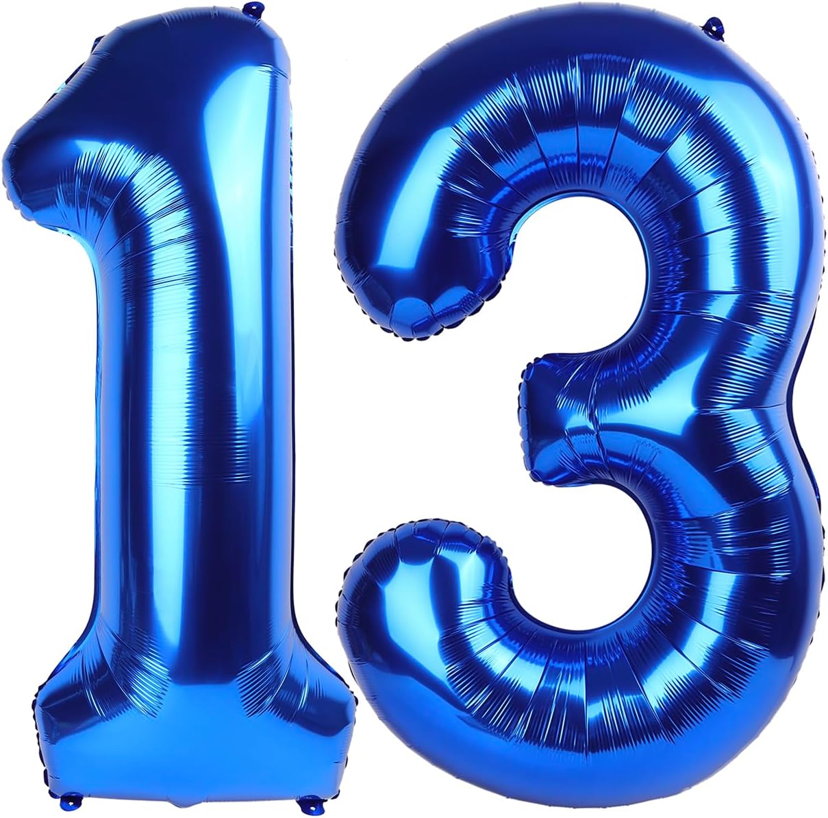 Amazon.com: Large Navy Blue 13 Number Balloon 40 Inch, 13 Wednesday ...