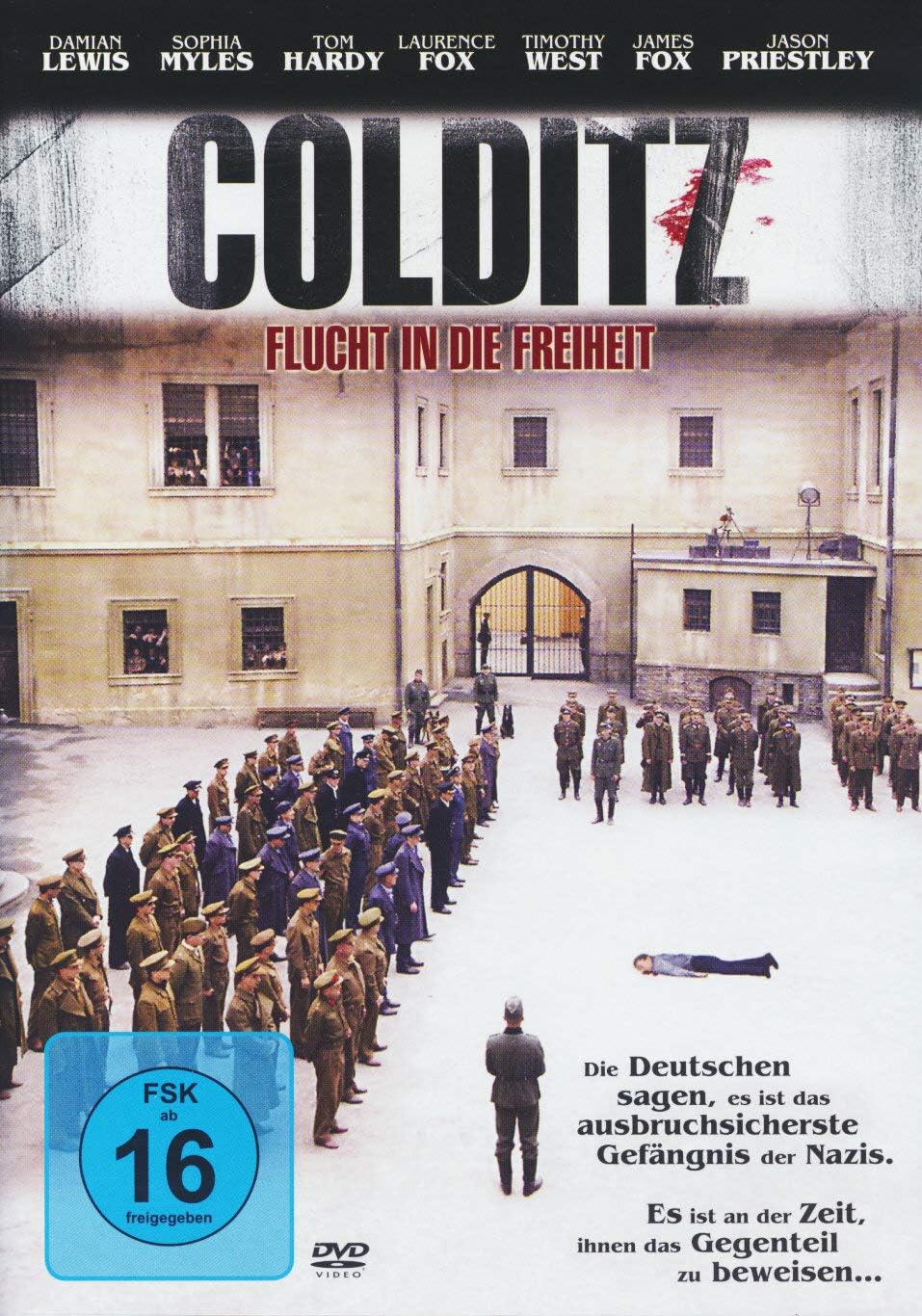 Colditz - Flucht in die Freiheit (DVD): Amazon.co.uk: Hardy,Tom, Lewis ...