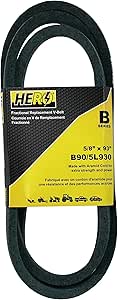 Amazon.com : HERO® 5/8 inch x 93 inch Aramid Kevlar Lawn Mower Belt ...