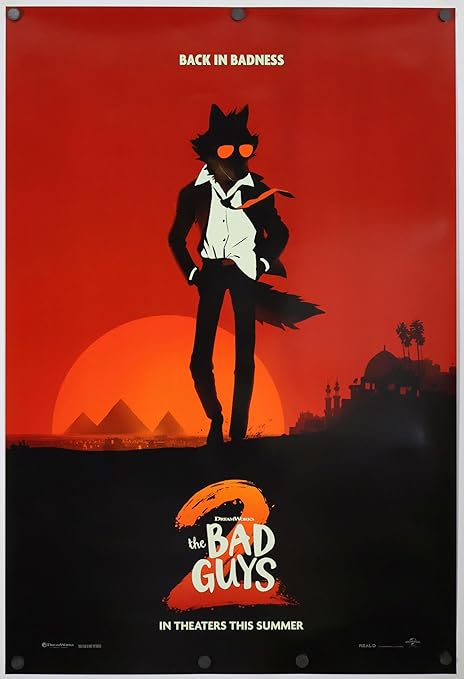 Amazon.com: BAD GUYS 2 MOVIE POSTER 2 Sided ORIGINAL 27x40 2025 Advance ...