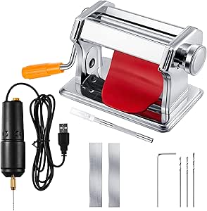 Amazon.com: Polymer Clay Roller Machine Set Include Polymer Clay Press ...