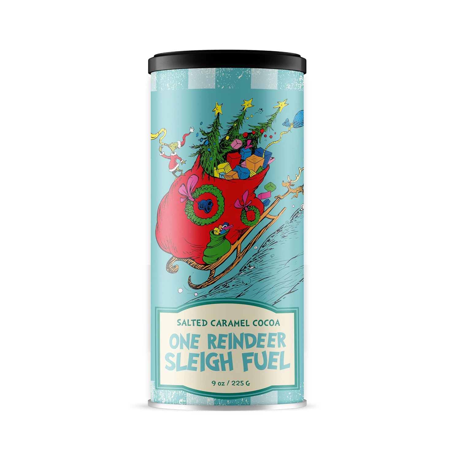 Amazon.com : JADE CITY FOODS Grinch Hot Chocolate - One Reindeer Sleigh ...