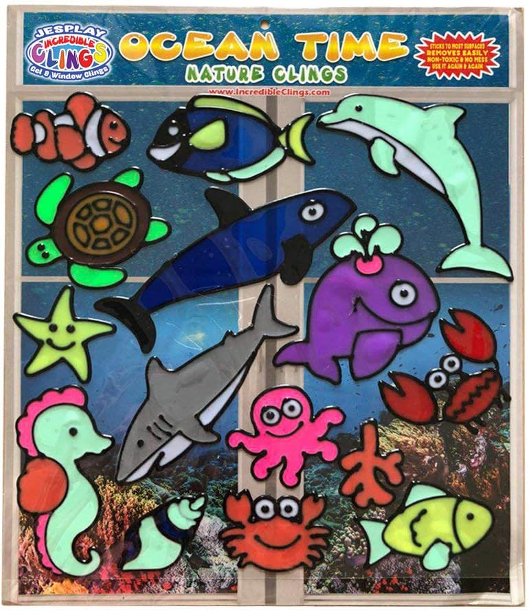 Amazon.com: HiloPack Window Stickers for Toddlers 1-3 Window Clings for ...