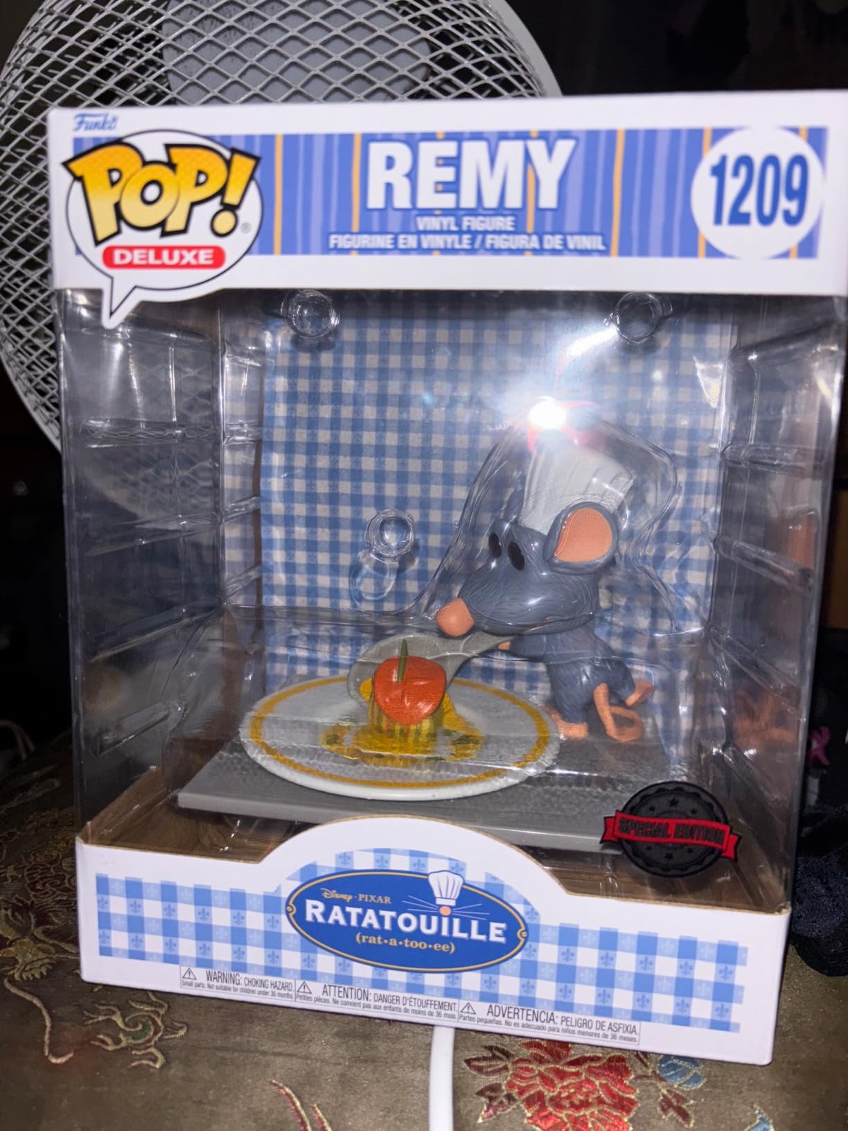 Funko Pop! Deluxe: Disney - Remy With Ratatouille - Collectable Vinyl ...