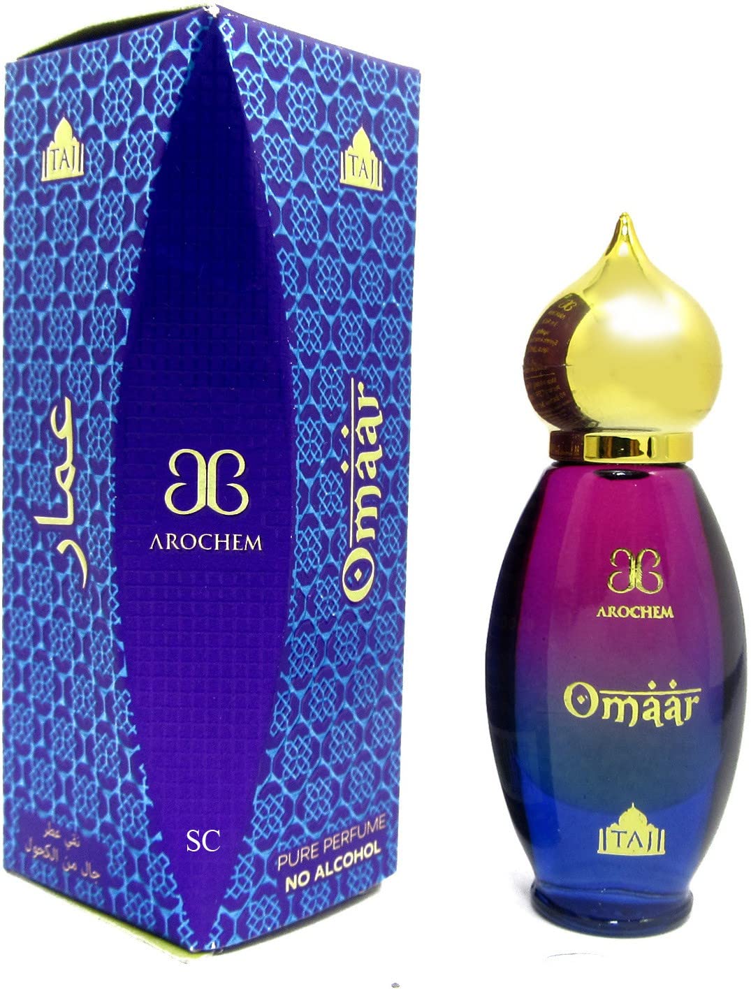 Omaar Roll-On Pure Arabian Attar Perfume Oil 9ml Perfume Alcohol-free ...