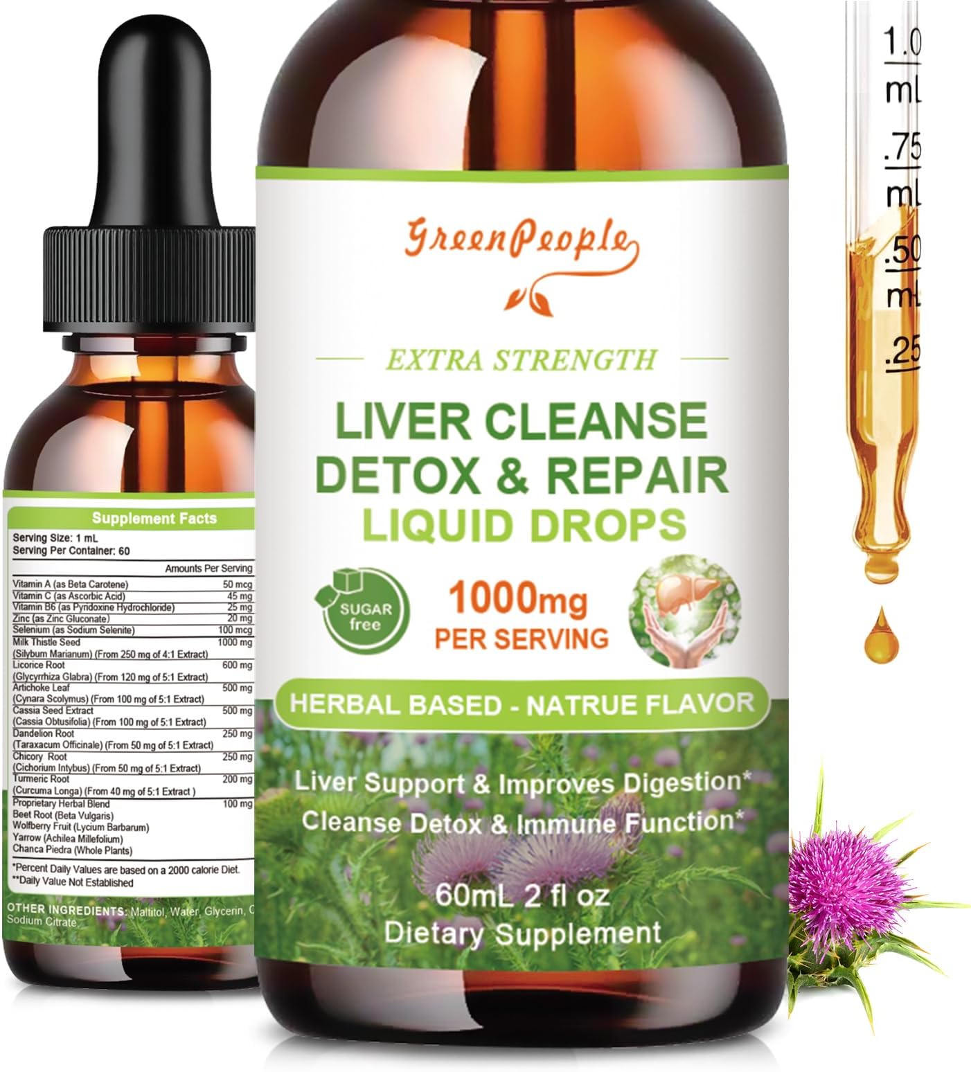 Amazon.com: Liver Complete 8oz - Organic Liquid Liver Cleanse & Detox ...