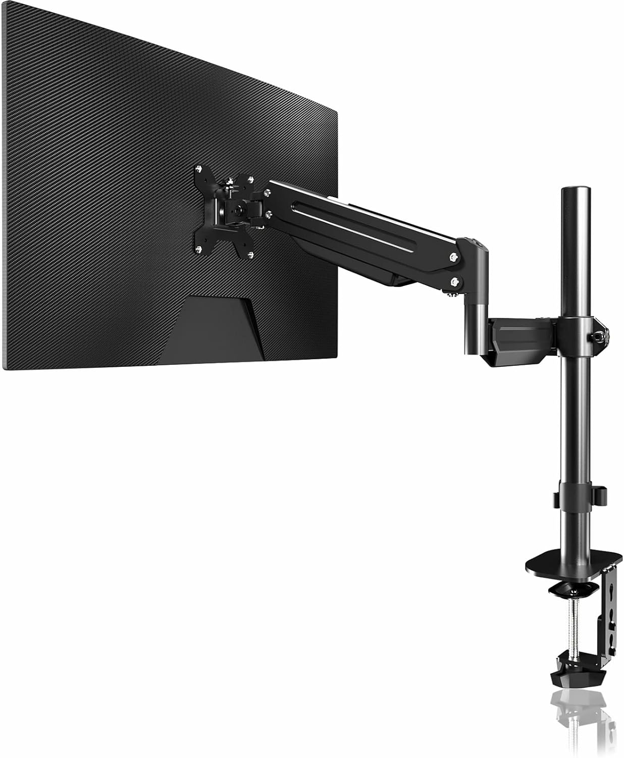 Amazon.com: Premium Single Monitor Mount, Single Monitor Arm, Fully ...